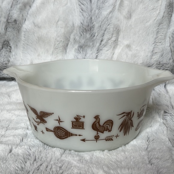 Pyrex | Kitchen | Vintage Pyrex Ovenware Early American Set Of 3 | Poshmark